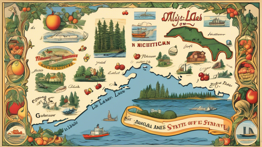 The Great Lakes State: An Exploratory Map of Michigan – RaisedRelief.com