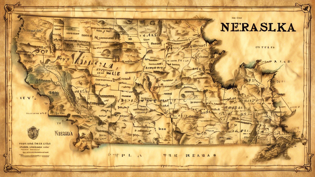 Exploring the Heartland: A Comprehensive Map of Nebraska – RaisedRelief.com
