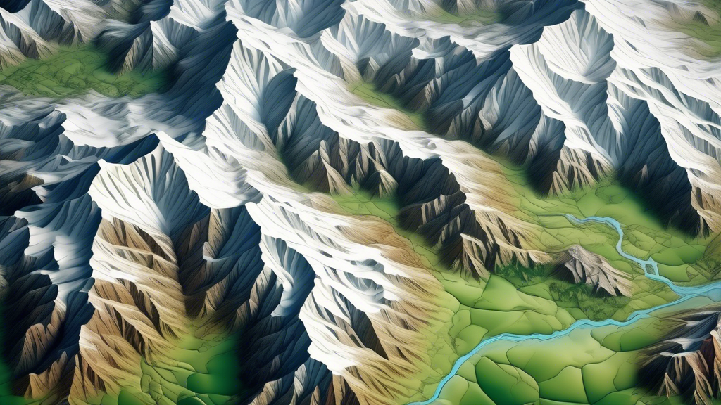 3D Relief Map of the World: Exploring Earth's Topography in Stunning D ...