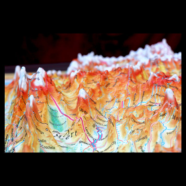 United States Three-Dimensional 3D Raised Relief Map – RaisedRelief.com