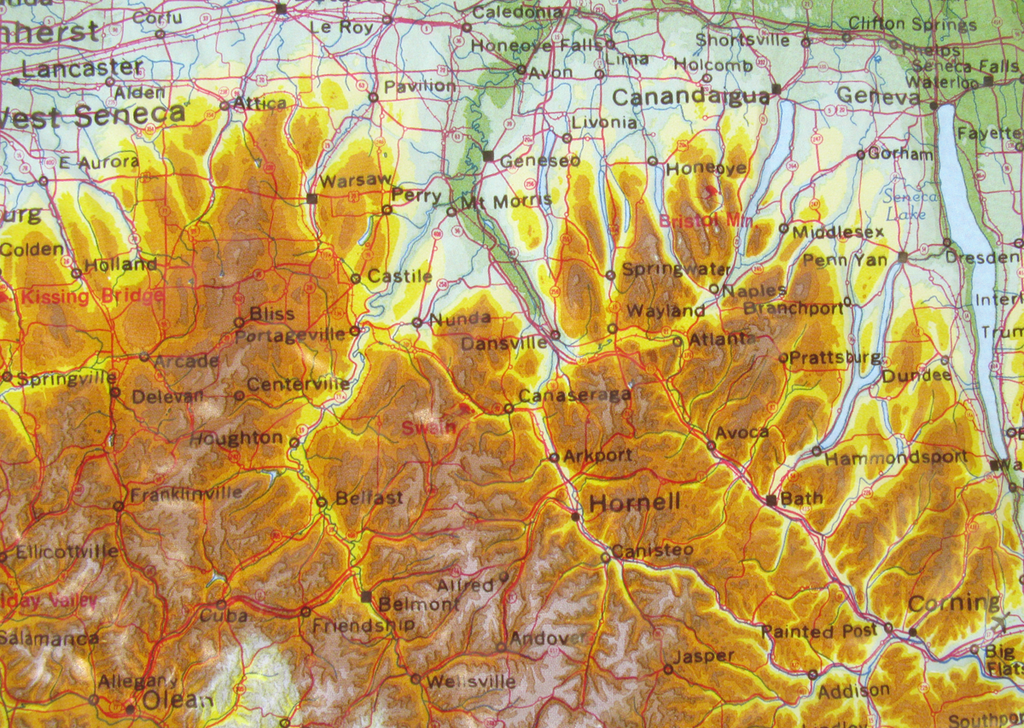 New York Raised Relief 3D map – RaisedRelief.com