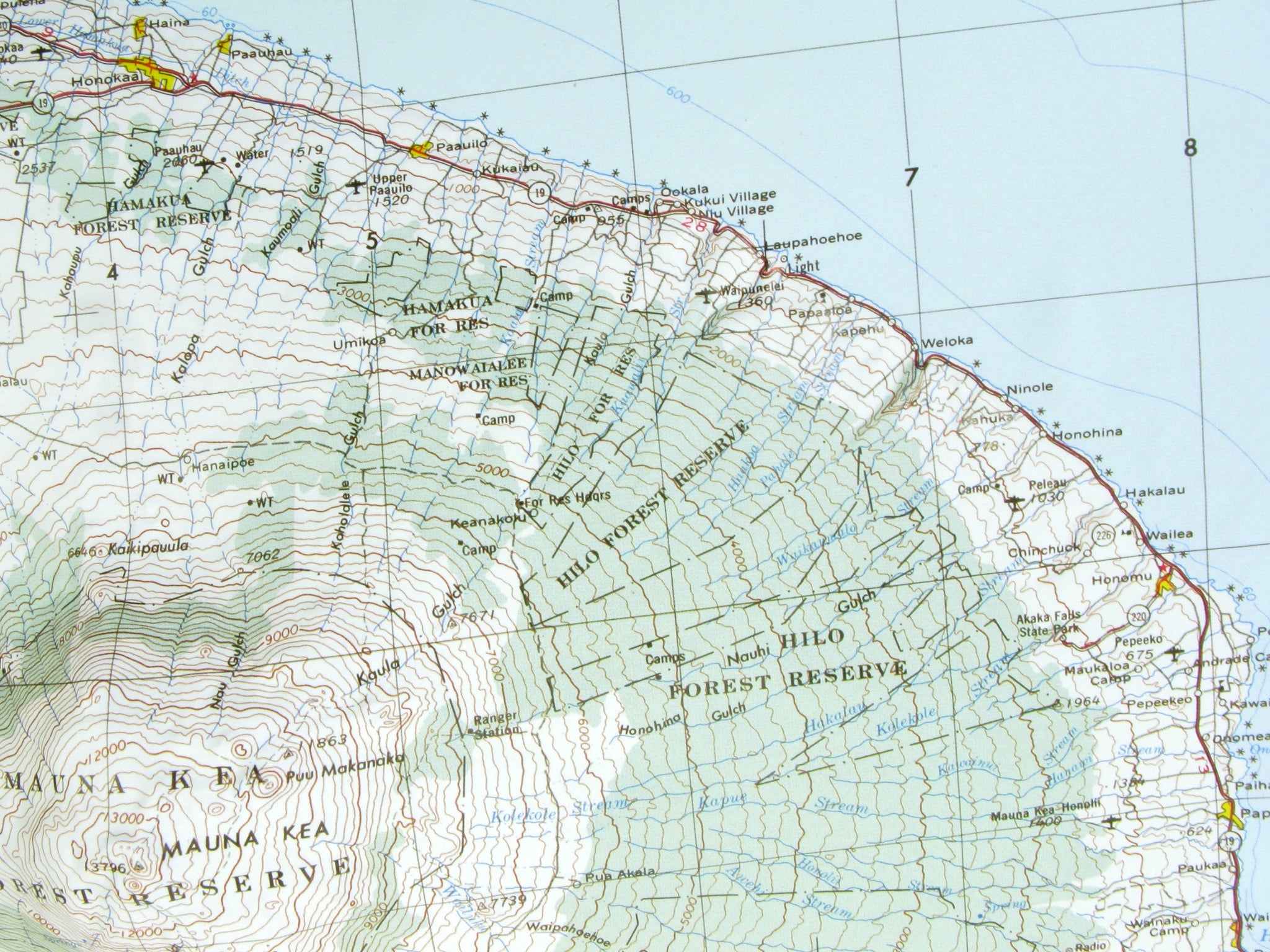 Hilo USGS Regional Raised Relief 3D map – RaisedRelief.com