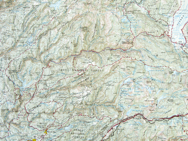 Chico USGS Regional Raised Relief 3D map – RaisedRelief.com